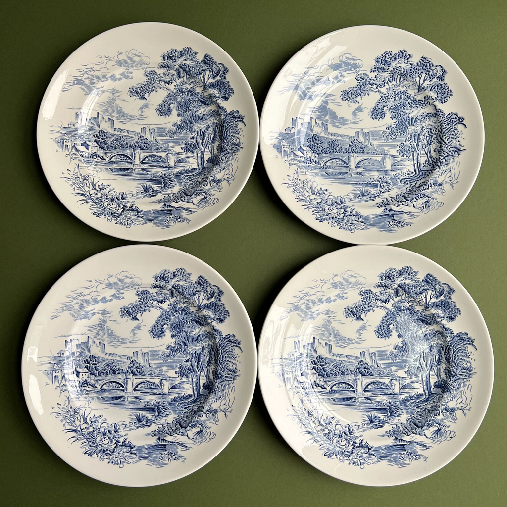 Blue Enoch Wedgewood Plates – Live Moore